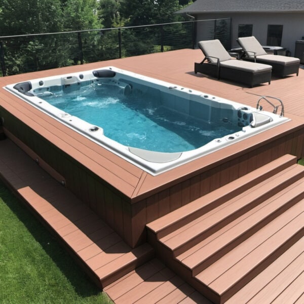 Swim Spa Composite Decking ideas - Deck Kingdom