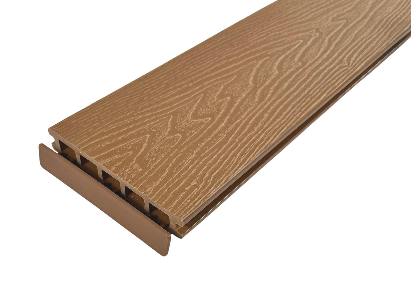 Teak Composite End Caps | Composite Decking